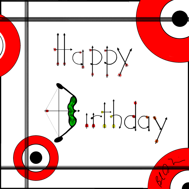 Happy Birthday Target - ibisPaint
