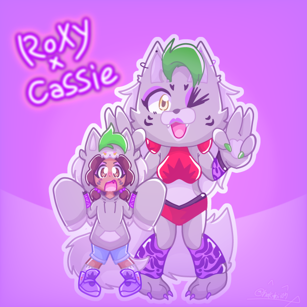 Roxy × Cassie - ibisPaint