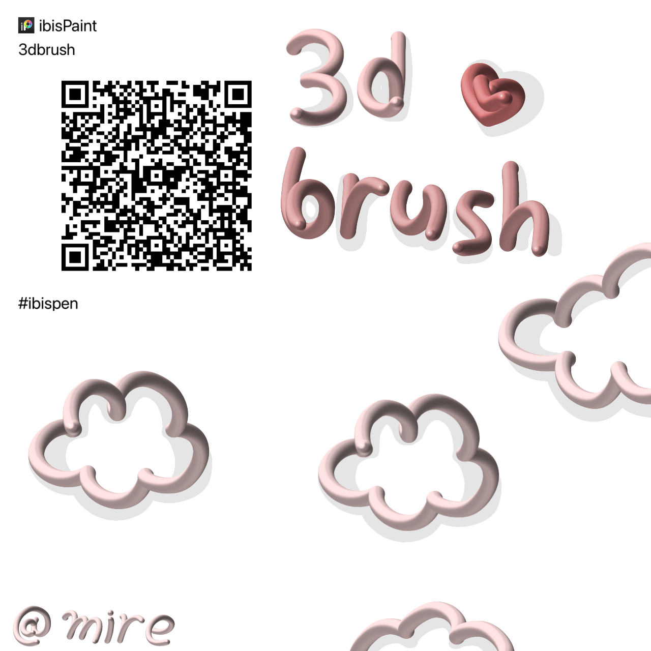 3d brush - ibisPaint