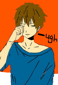 Logan waking up - ibisPaint