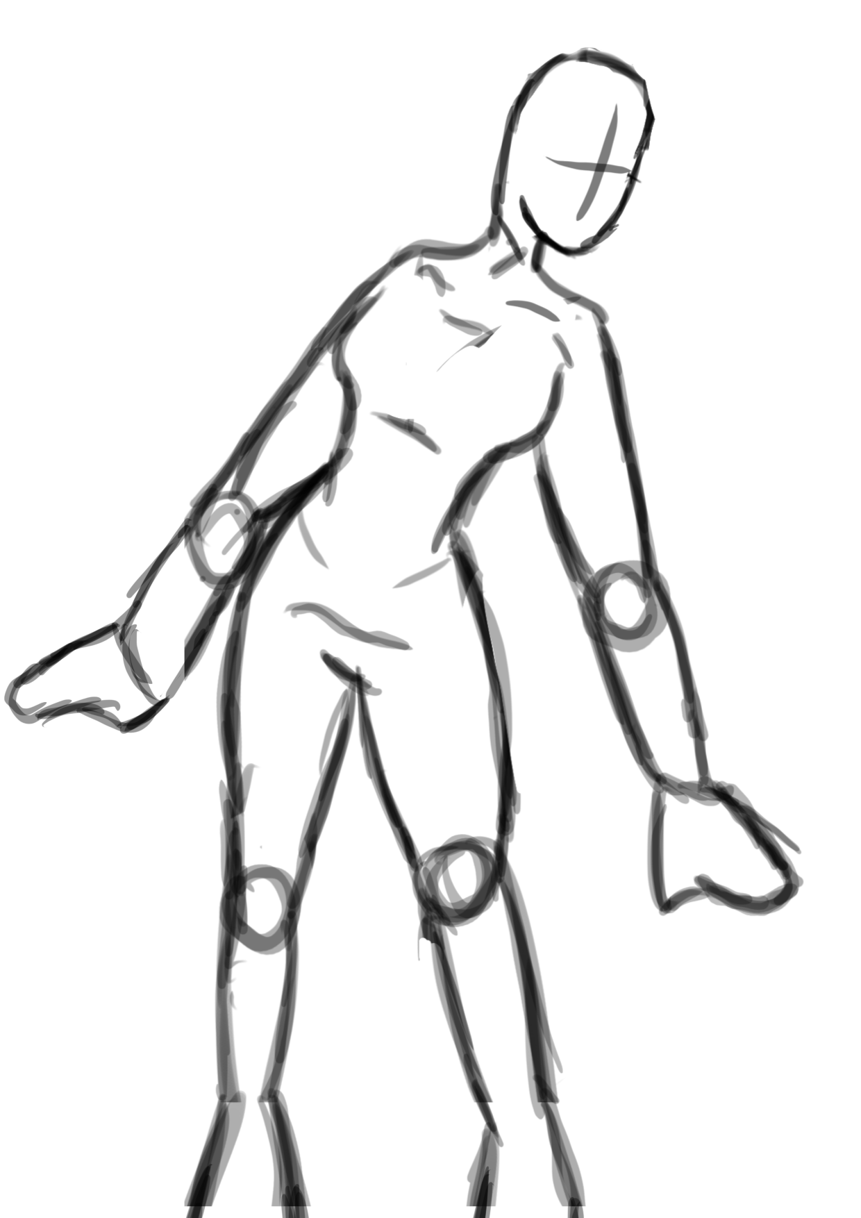 Anatomy practice 2 - ibisPaint