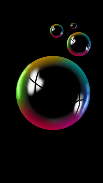 How to draw realistic water bubbles - ibisPaint