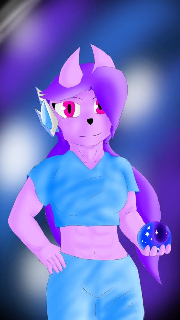 Lilac with the kingdom marble - ibisPaint