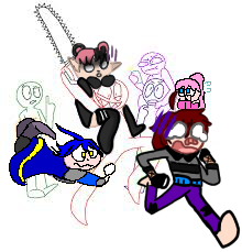 Chainsaw Collab - ibisPaint