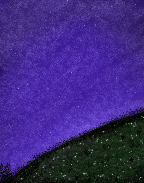 Star Hill Illustration - ibisPaint