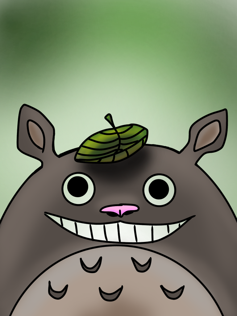 Sad excuse of Totoro - ibisPaint