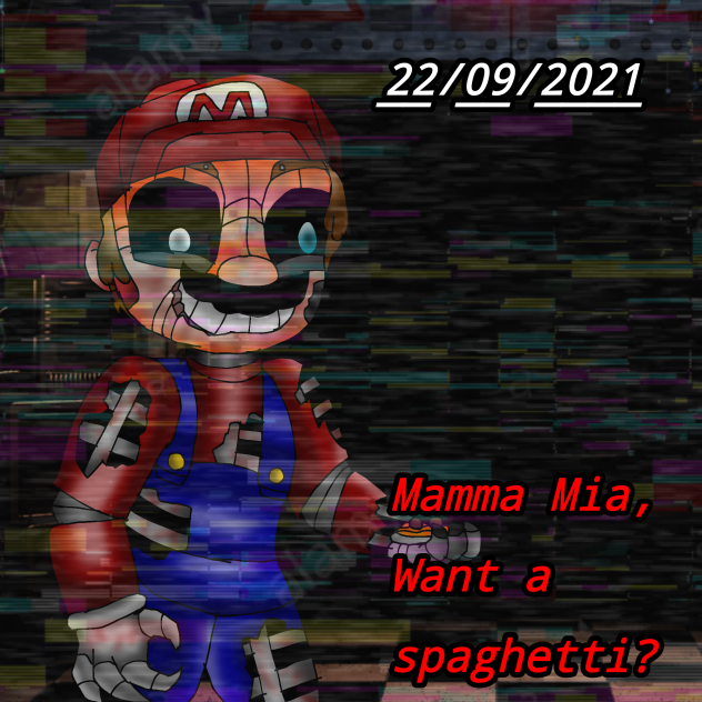 Mario Animatronic - ibisPaint