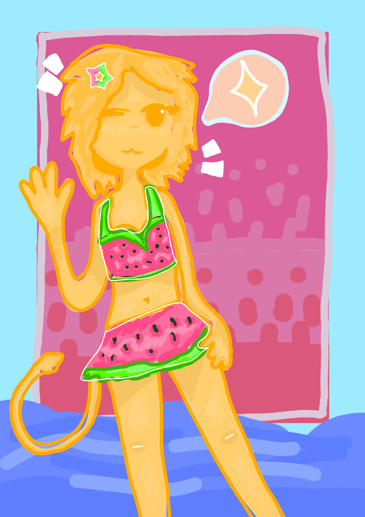 watermelon 🍉 - ibisPaint