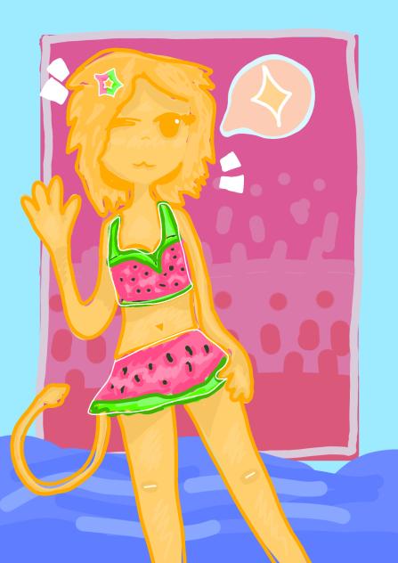 watermelon 🍉 - ibisPaint