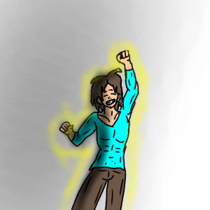 Celebratory steve - ibisPaint