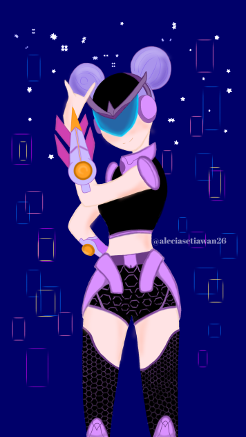 wanwan (pixel blast) - ibisPaint