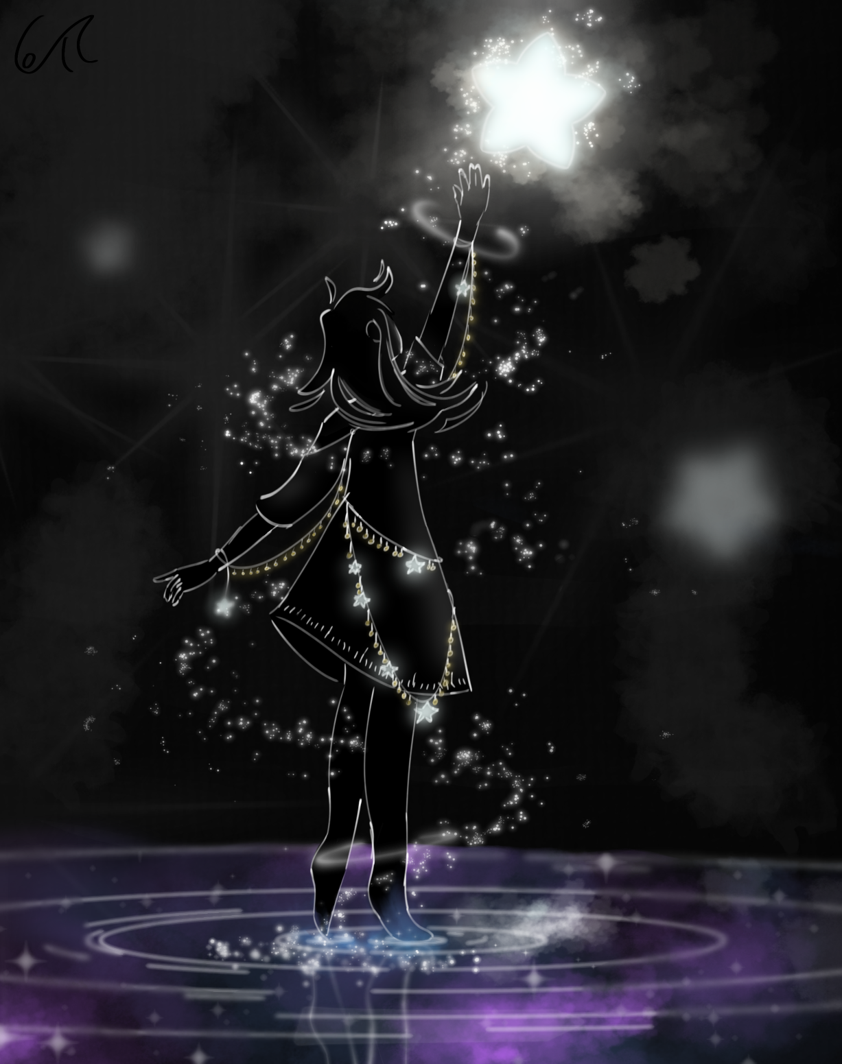 Reach for the star - ibisPaint