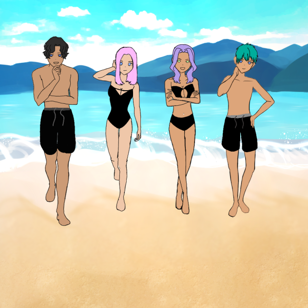 beach dayyy - ibisPaint