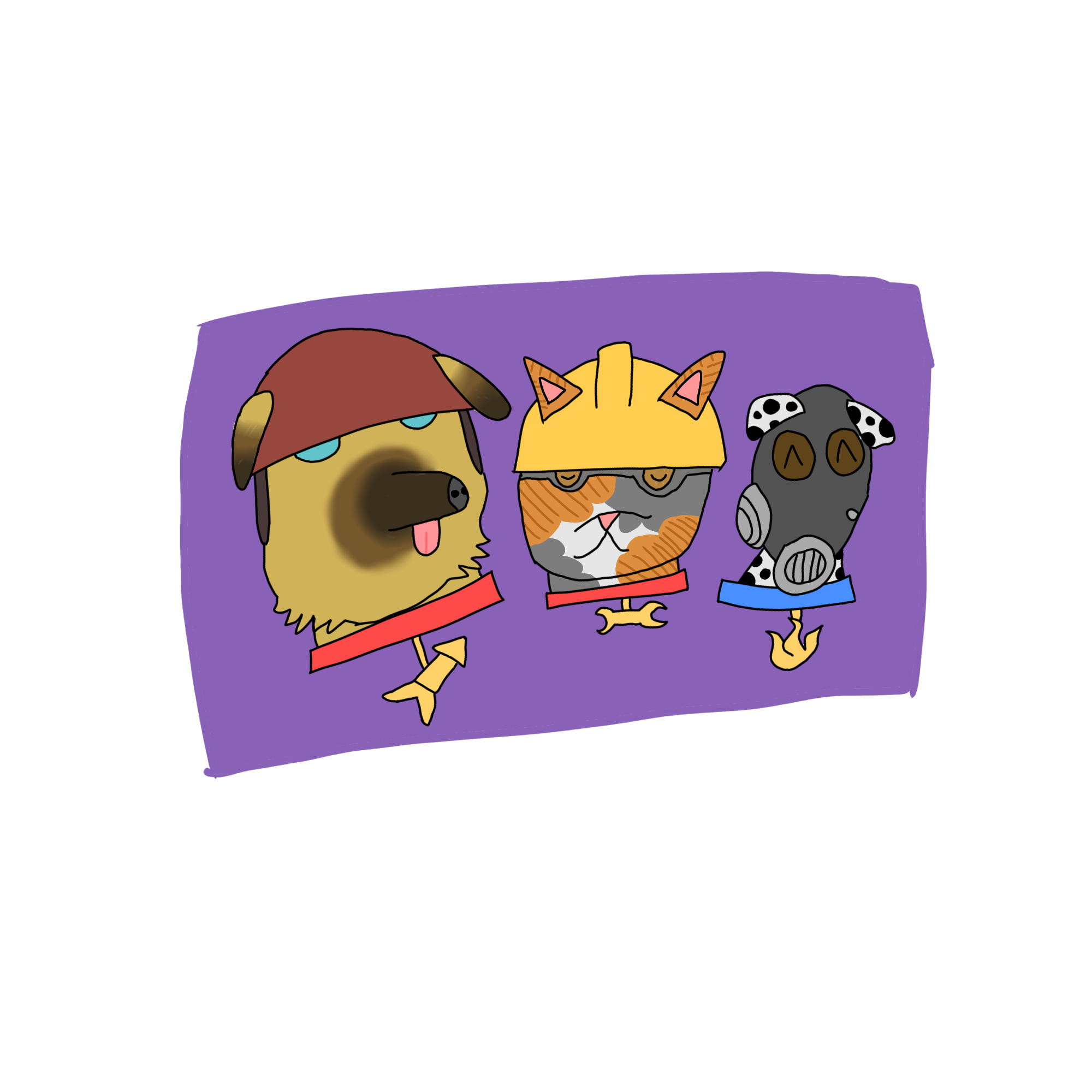 Solly Engie and Pyro - ibisPaint