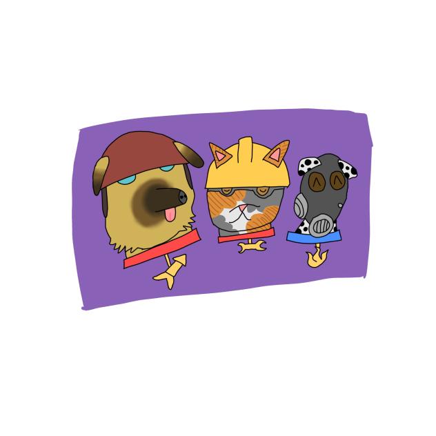Solly Engie and Pyro - ibisPaint