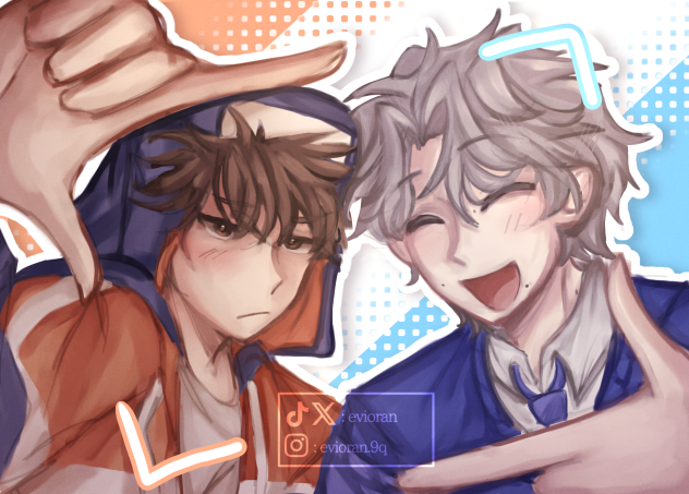 Winnie and Auggie - ibisPaint