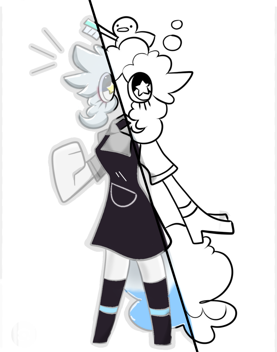 Bubble Collab! - ibisPaint