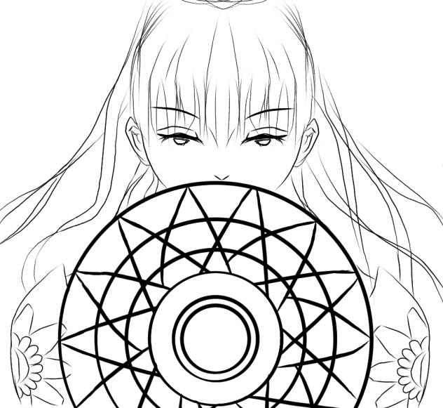 Warrior (Lineart) - ibisPaint