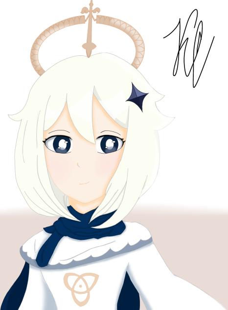 Paimon. Genshin Impact - ibisPaint