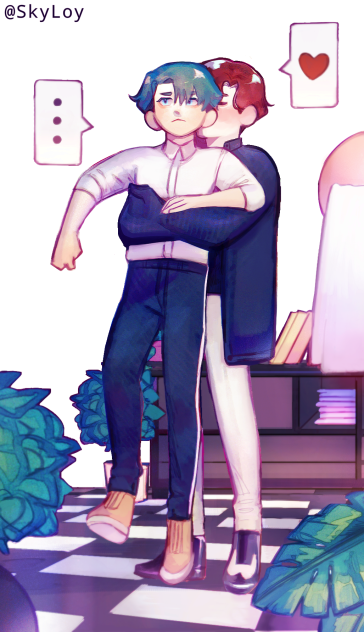 Hug ♡ ŪwŪ - ibisPaint