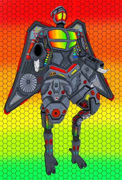 Robo Angel - ibisPaint