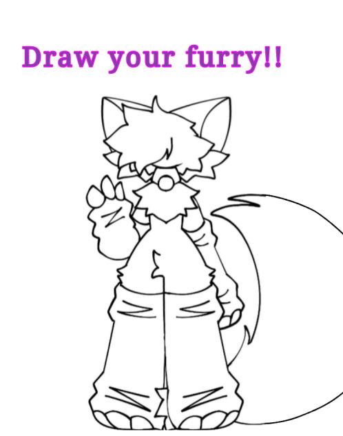 Draw your furry - ibisPaint