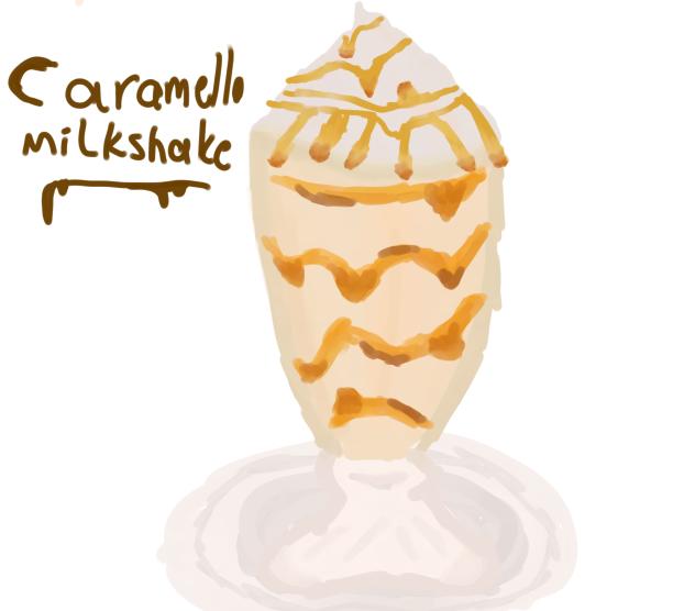 Caramello Milkshake - ibisPaint