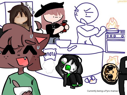 Kitchen Cook Collab - ibisPaint