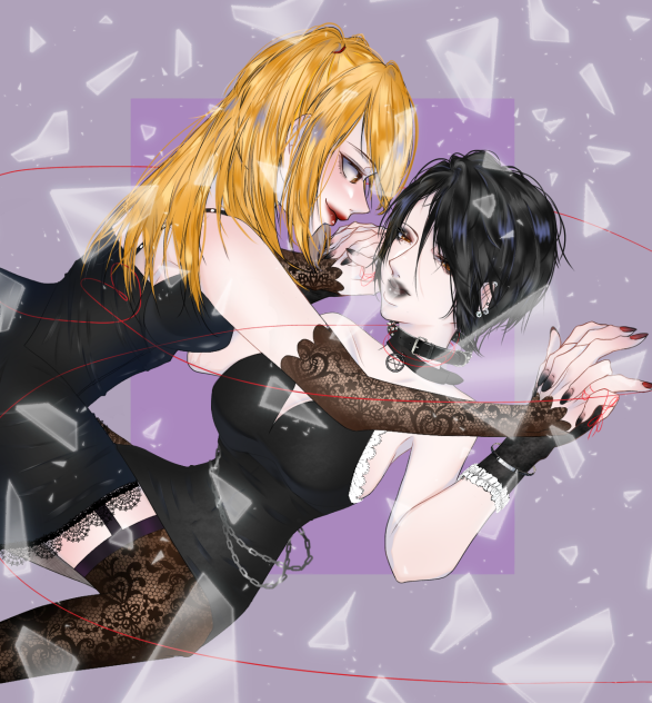 OC loves yuri - ibisPaint