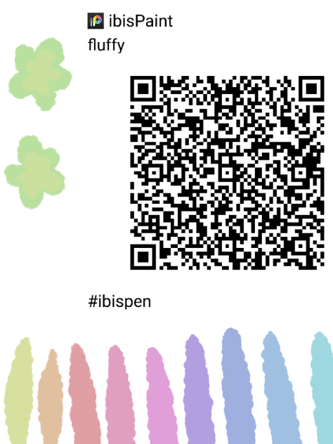 fluffy brush - ibisPaint