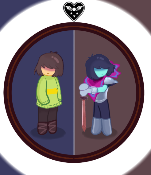 deltarune (duo Kris) - ibisPaint