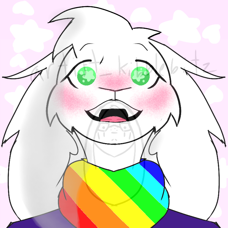Storyshift Asriel - ibisPaint