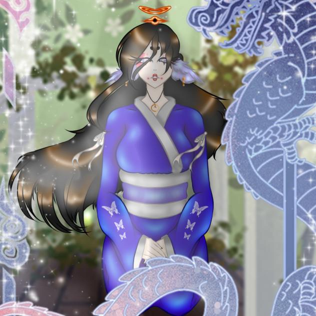 The blind mother - ibisPaint