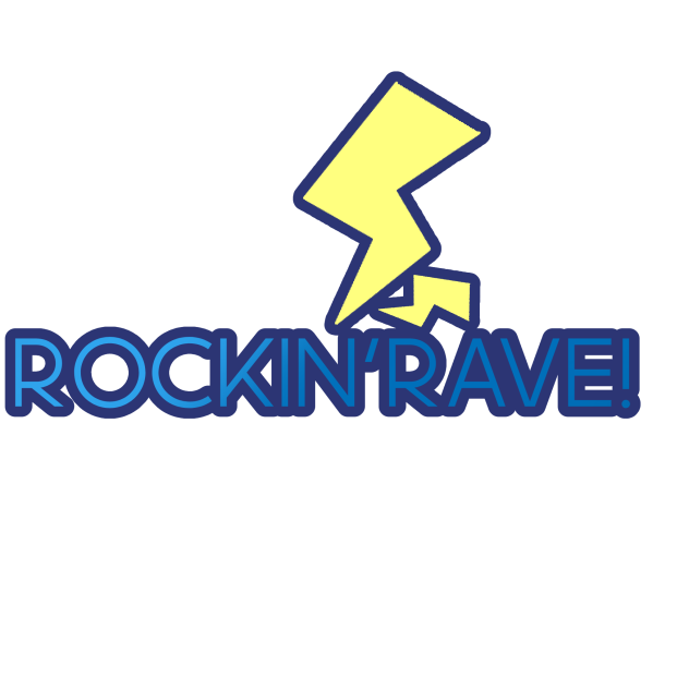 'Rockin'Rave!' Concept Logo - ibisPaint