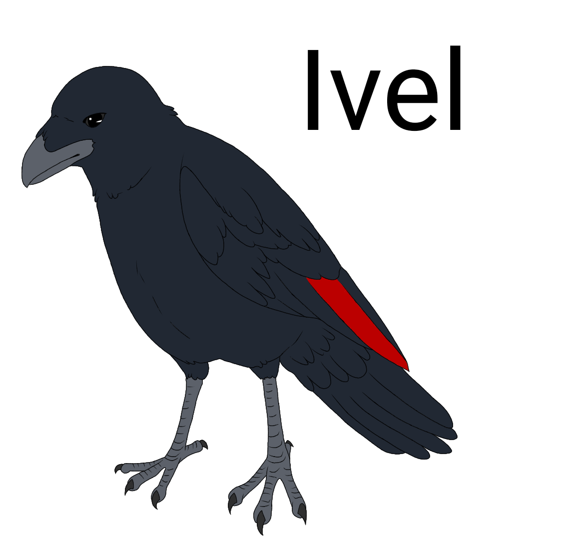 Kasugai crow Ivel - ibisPaint