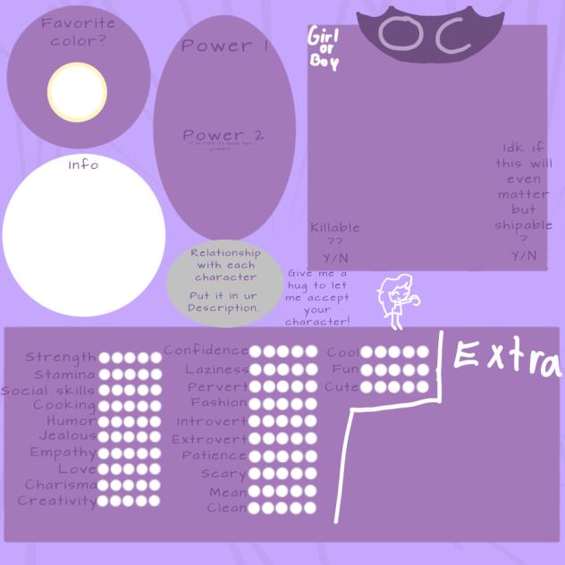 Character sheet for Mage of Infinity! - ibisPaint