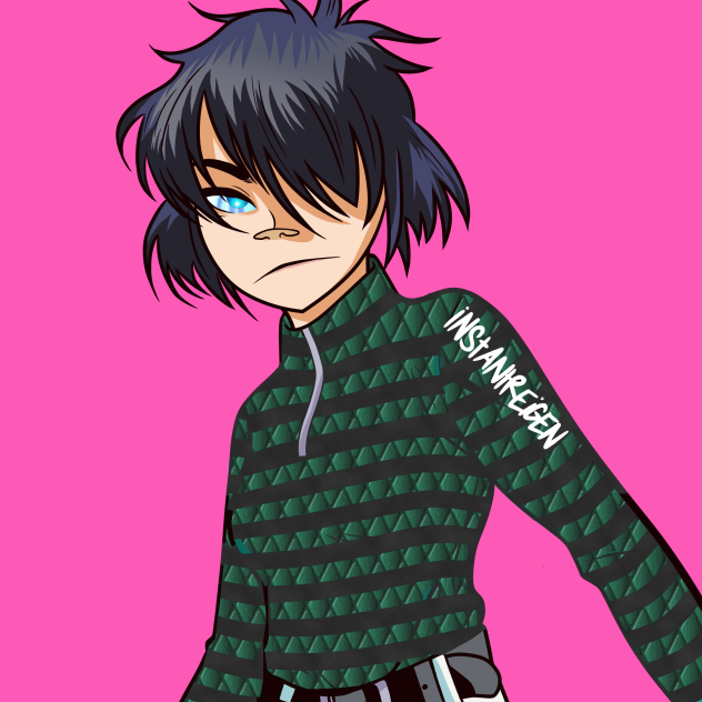 GORILLAZ (Noodle) - ibisPaint