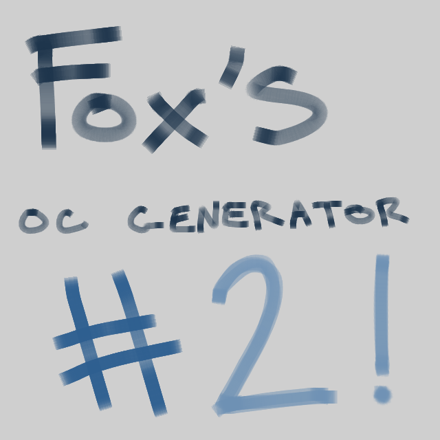OC GENERATOR #2 !!! - ibisPaint