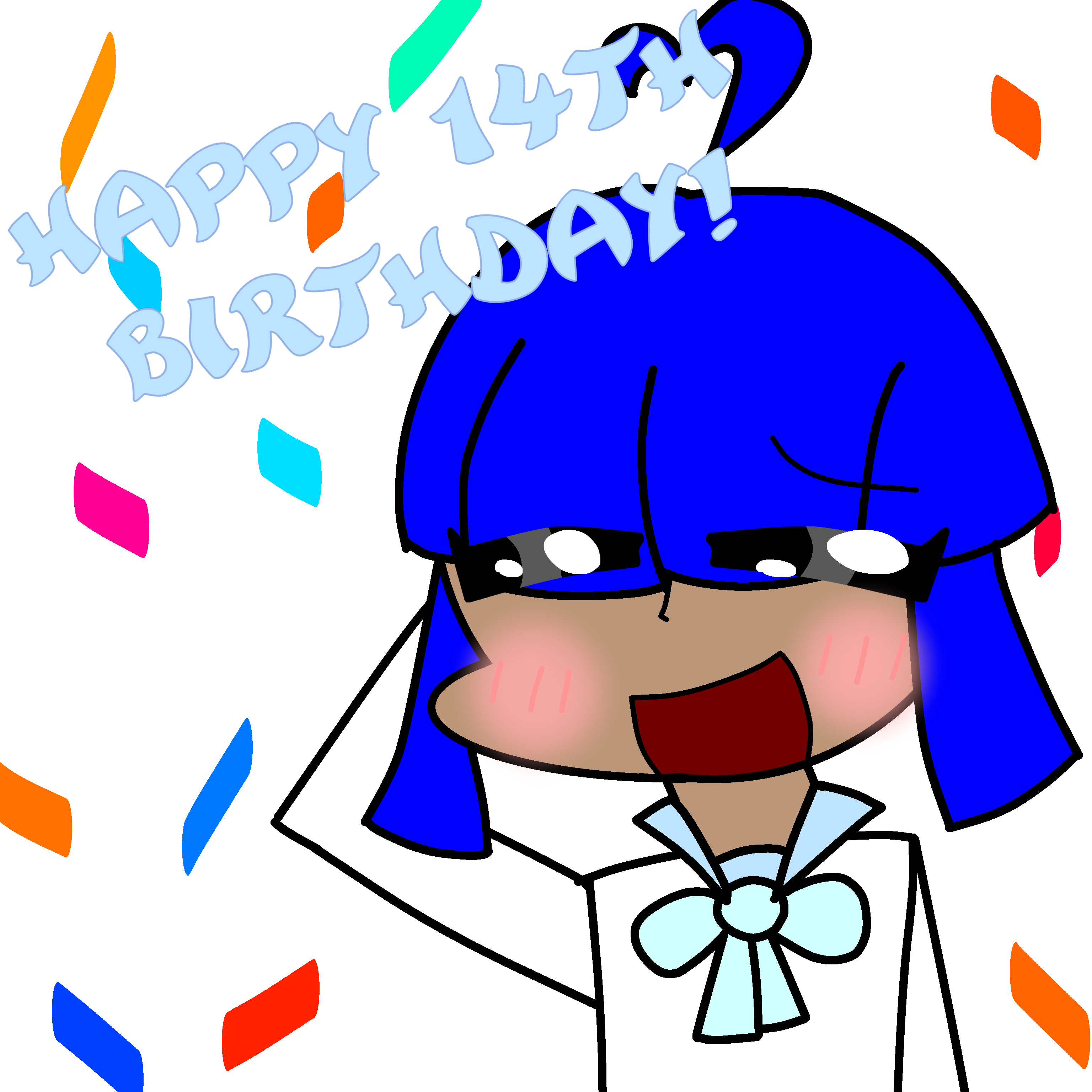 My 14th birthday! 🥳🥳🥳🥳🥳 - ibisPaint