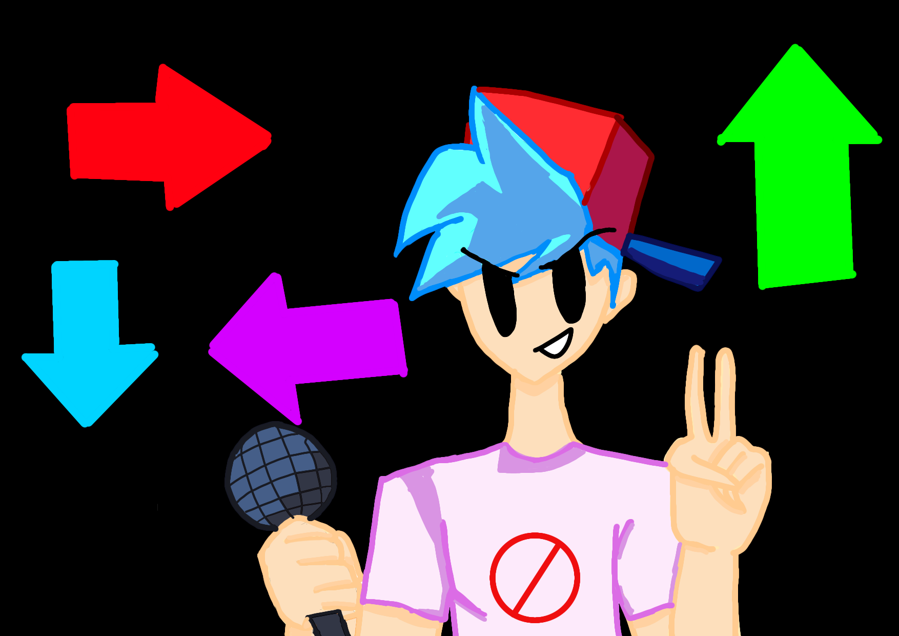 Bf or Keith FNF - ibisPaint