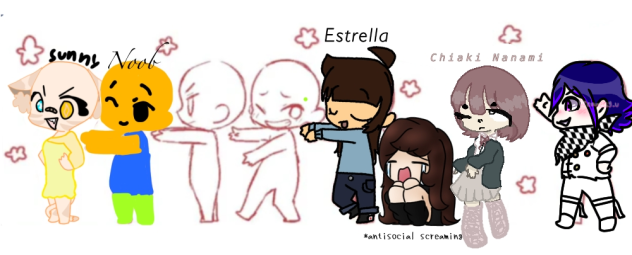 Conga Line Collab - ibisPaint