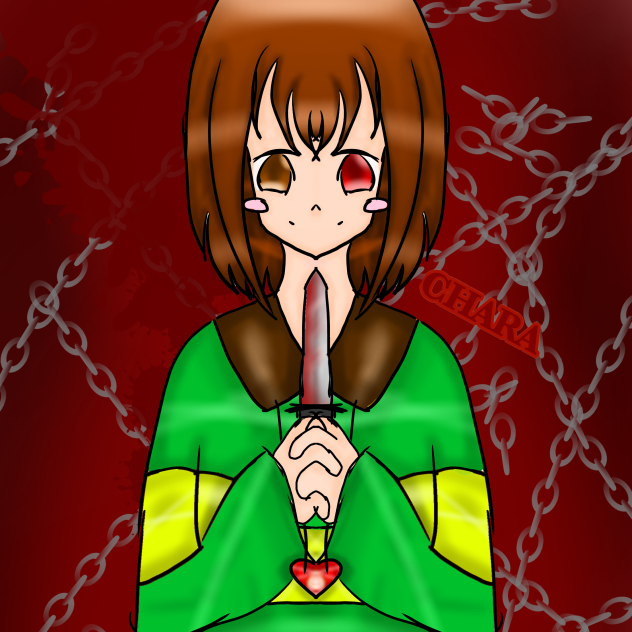 CHARA undertale - ibisPaint