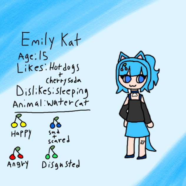 Emily ref sheet - ibisPaint