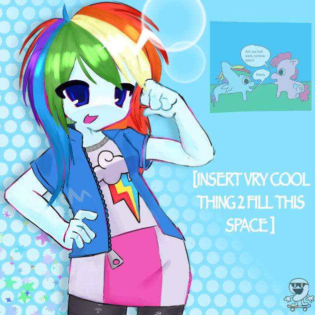 Rainbow dash 🫃 - ibisPaint