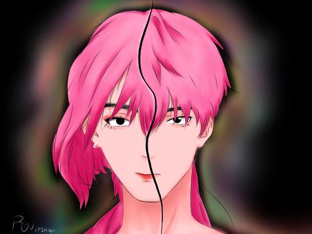 Pink Hair - ibisPaint