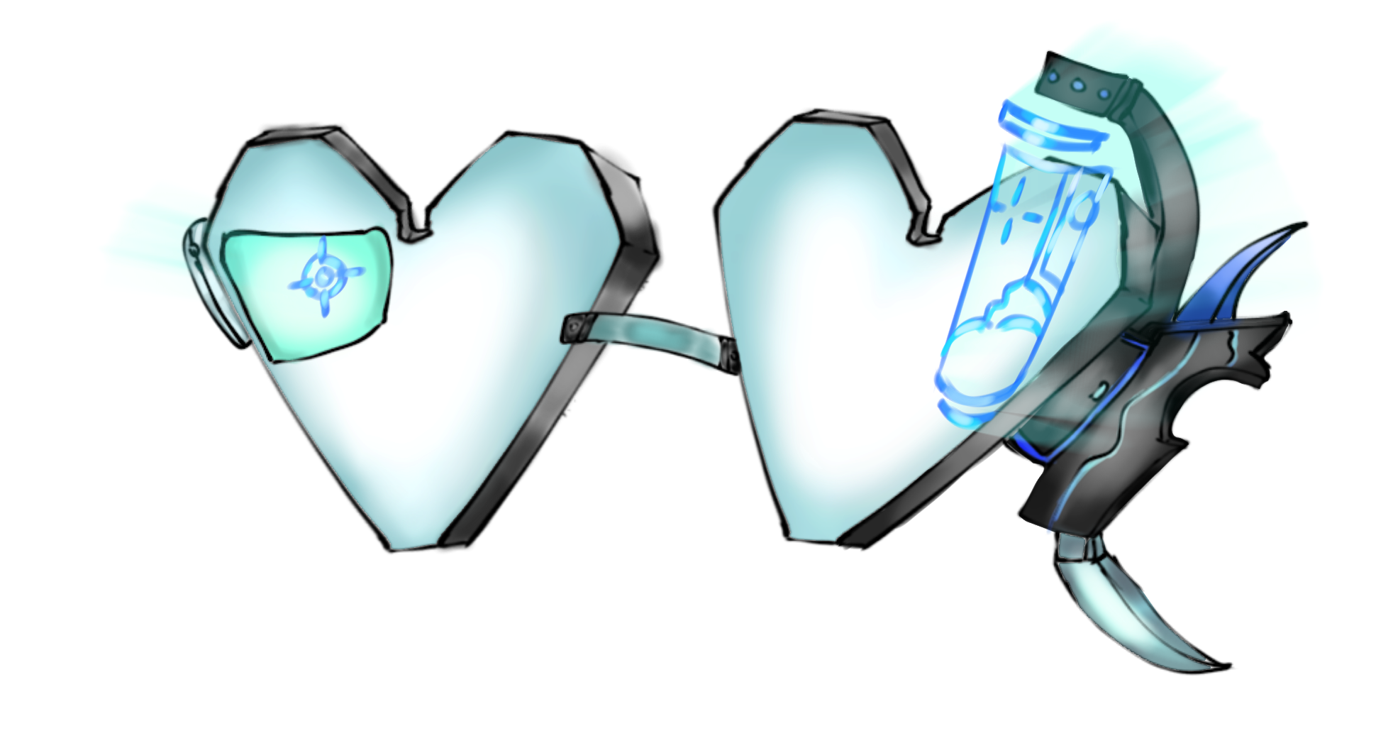 cyber glasses - ibisPaint