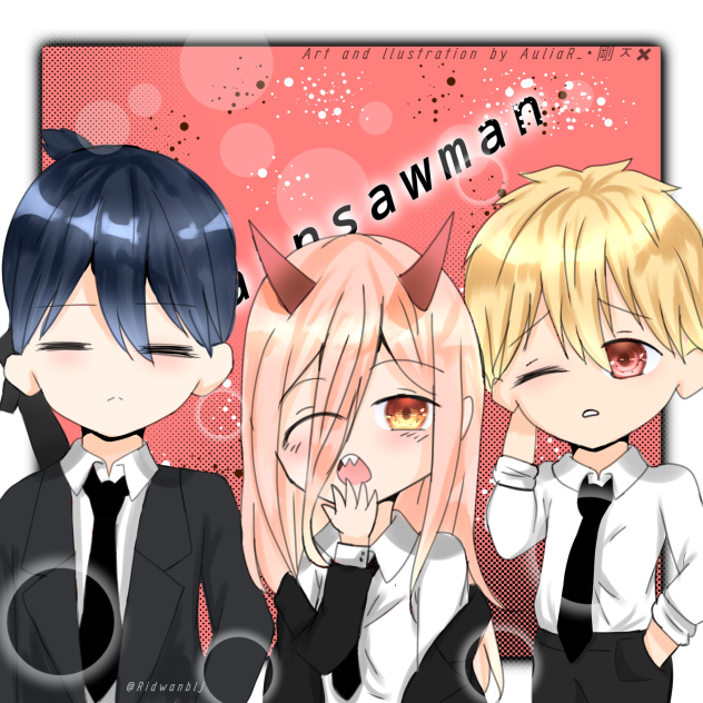 Aki&power&Denji - ibisPaint