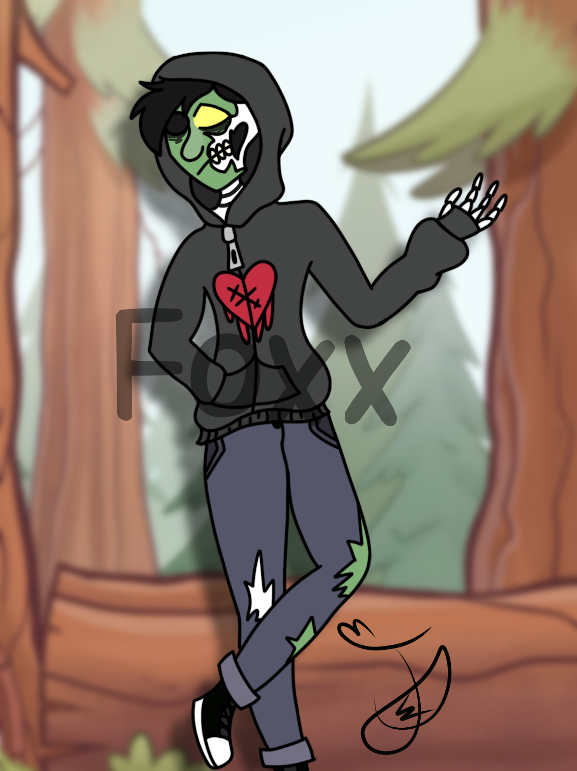 Robbie gravity falls - ibisPaint