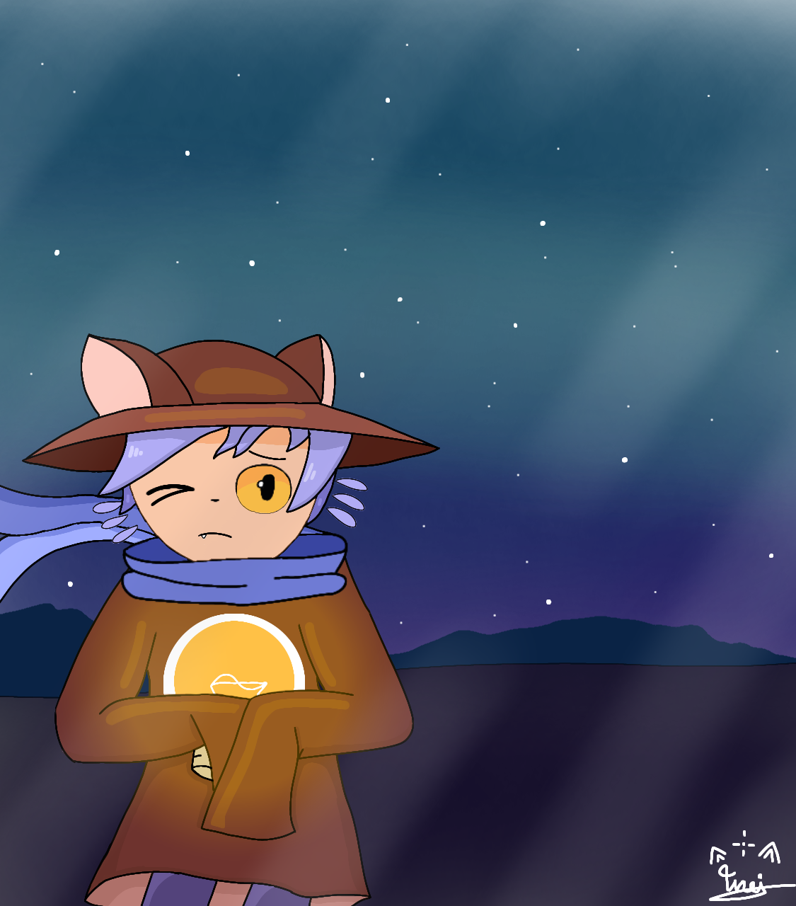 My hope has only one light bulb - ibisPaint