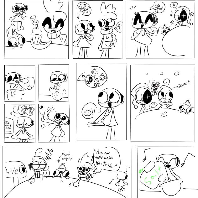 dandy's world little comic 🩶 - ibisPaint